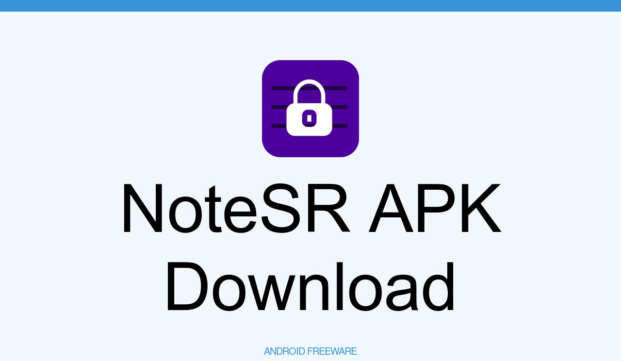 NoteSR Free Download for Android - AndroidFreeware